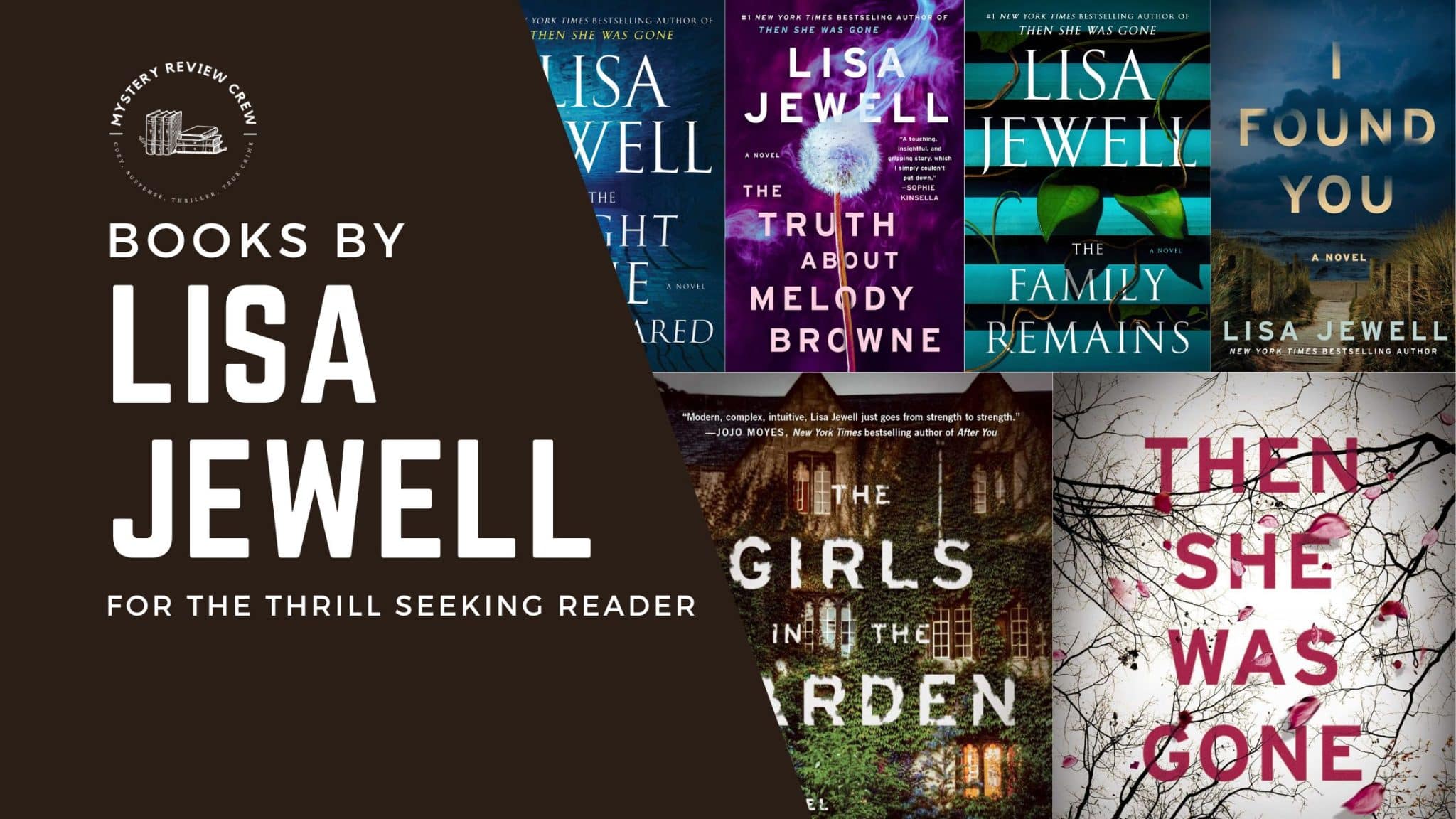 Best Books By Lisa Jewell A Complete Printable List Mystery Review Crew